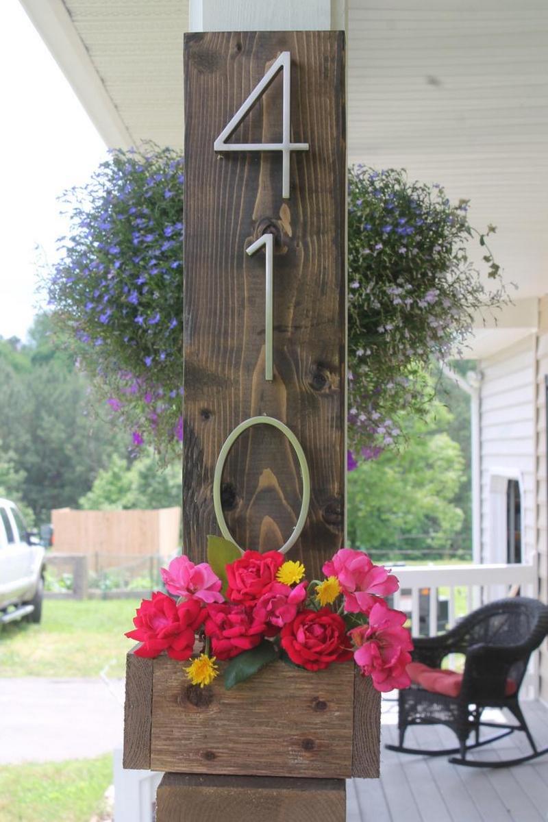 5 in Satin Nicke Modern House Number Hotel Home Do... – Vicedeal