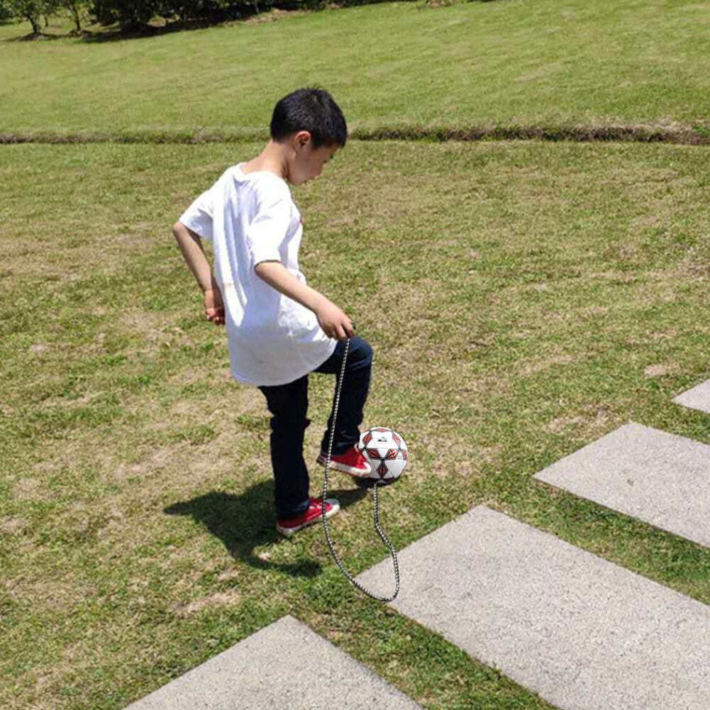 Soccer Ball with Rope Auxiliary Childrens Training... – Grandado