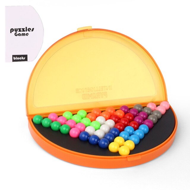 Logical Mind Game Wisdom Pyramid Plate 178 Challen... – Grandado