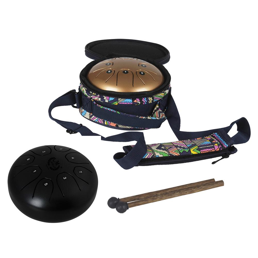 5 Inch Mini Drum 7 Tone Staal Tong Percussie Drum ... – Grandado