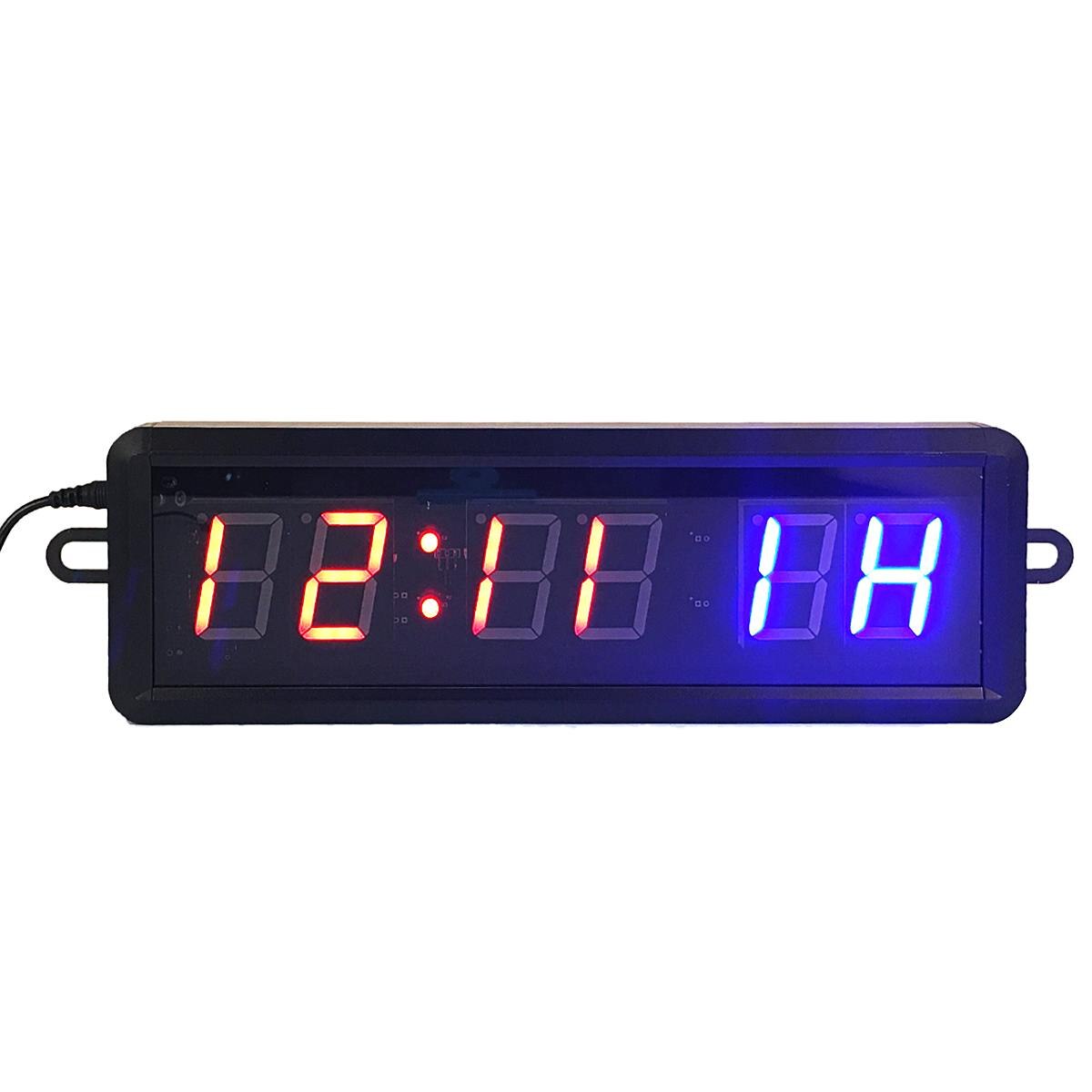 1.5in Workouts Timer Led Wandklok Stopwatch Interv... – Vicedeal