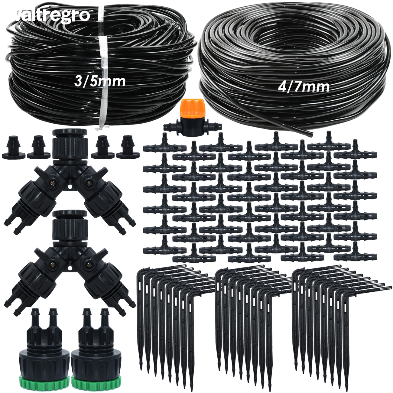 Waltregro Garden Watering Irrigation Kit 4/7 to 3/... – Vicedeal