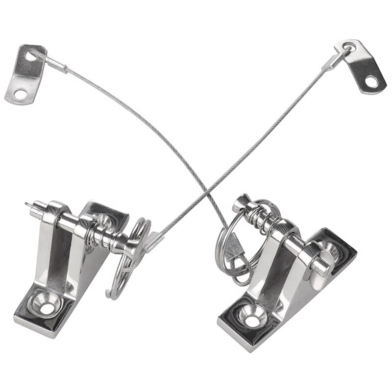 2 Pack Top 90°Deck Hinge with Quick Release Pin wi... – Grandado