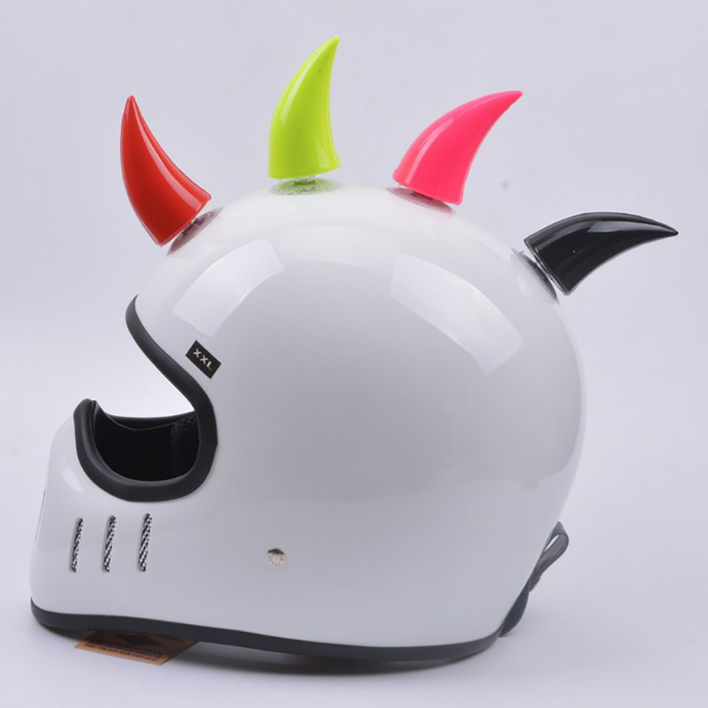 1Pcs Auto Accessoires Decoratie Motorhelm Duivel H... – Grandado