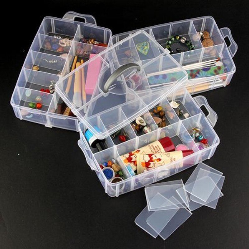 30 Grids Plastic Storage Box Portable Detachable H... – Vicedeal