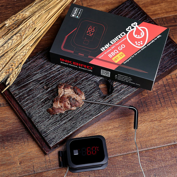 IBT-2X Draadloze Eten Koken Thermometer LED Barbec... – Grandado