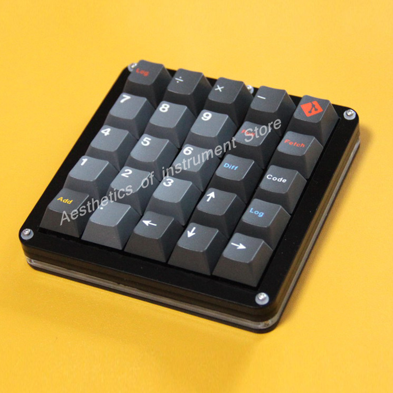 25Keys Macro Keyboard Kit Programming QMK VIA Keyp... – Grandado