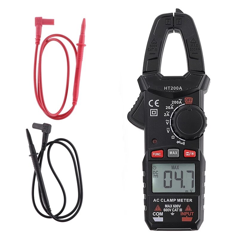 Mini Digital Clamp Meter HT200A Current Ampere Vol... – Vicedeal