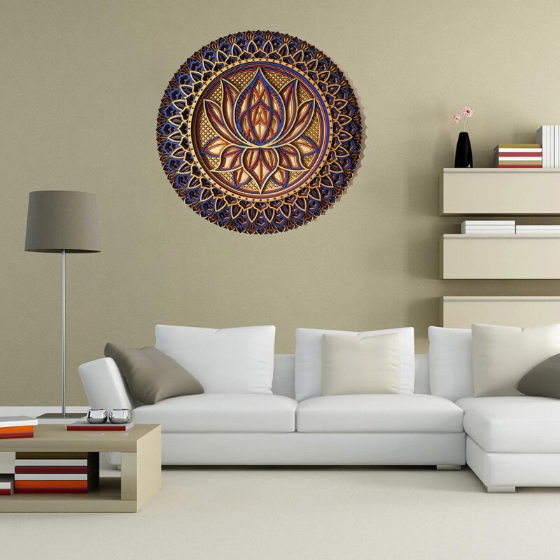Colorful Mandala Wall Art Decoration for Home Bedr... – Grandado