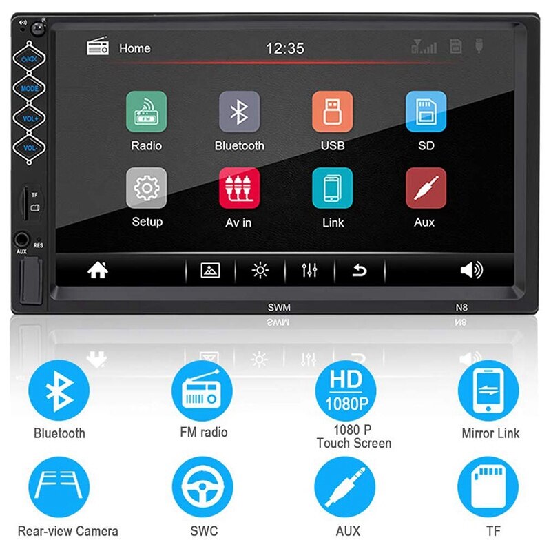 Digital multimedia universal bilstereo med bluetoo... – Grandado