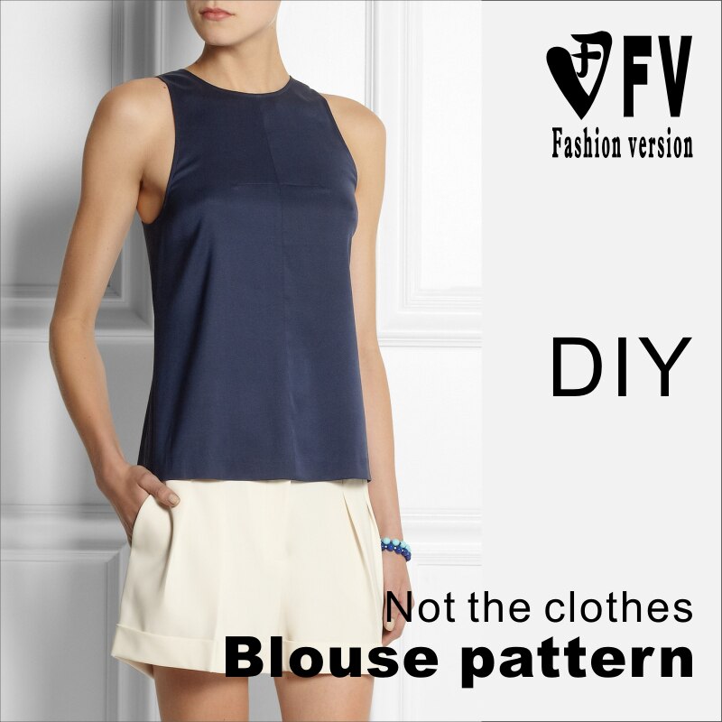 DIY handmade clothing cutting pattern small shirt ... – Grandado