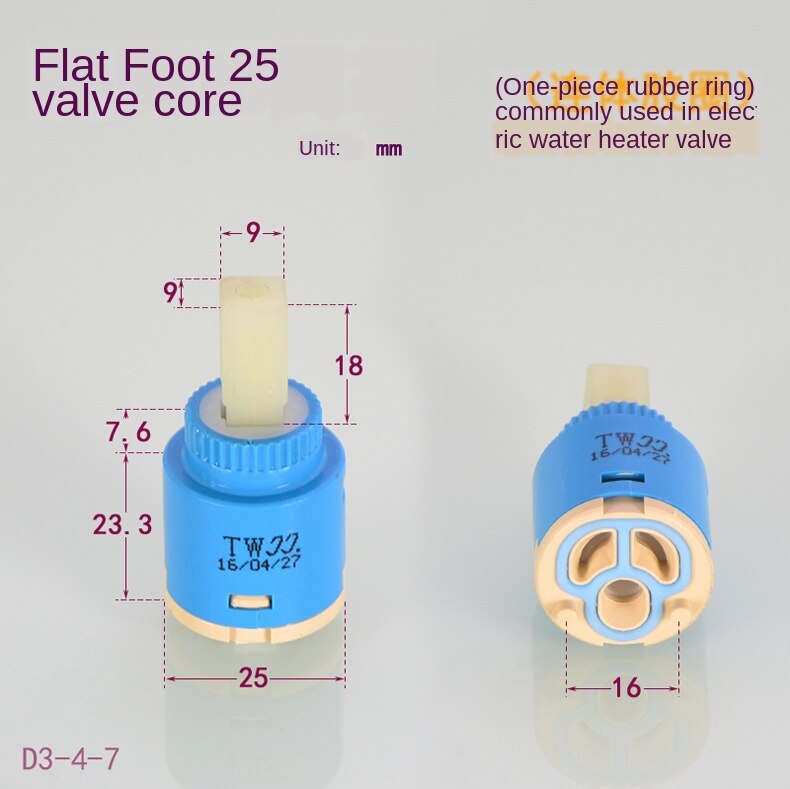 Kitchen basin faucet ceramic valve core 25/35/40 w... – Grandado