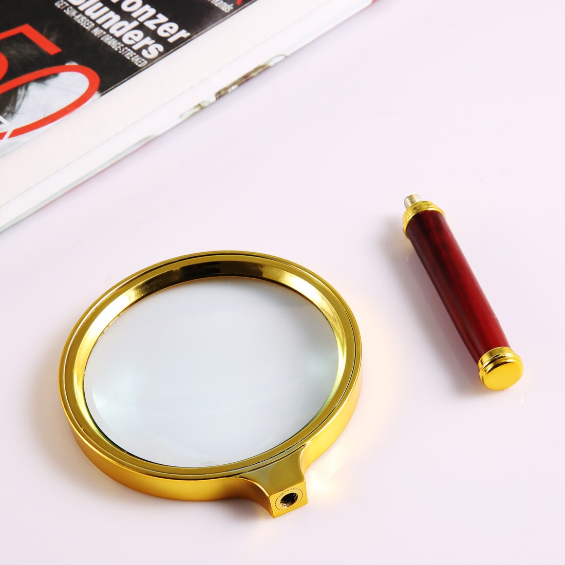 10x Foldable Handheld Magnifier Mini Pocket Micros... – Grandado