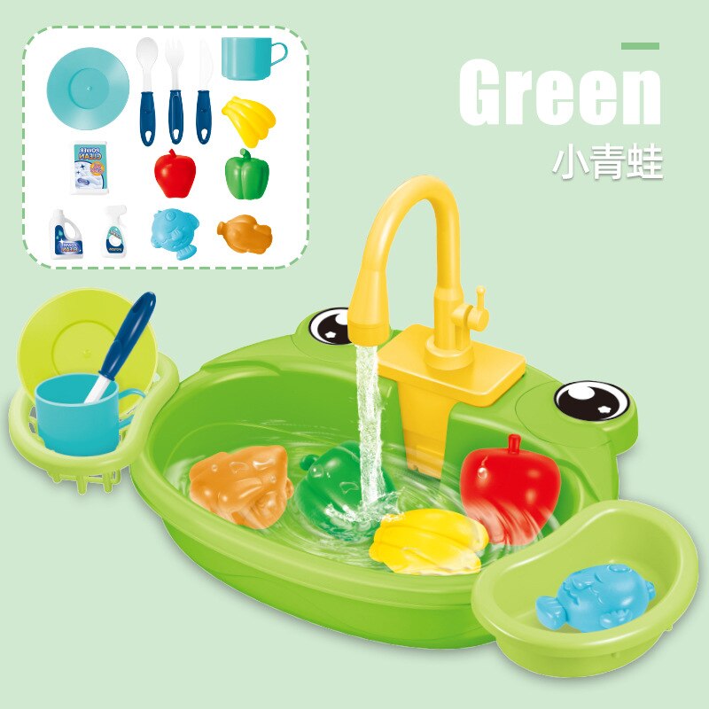 Children's electric dishwasher toy play house ... – Grandado