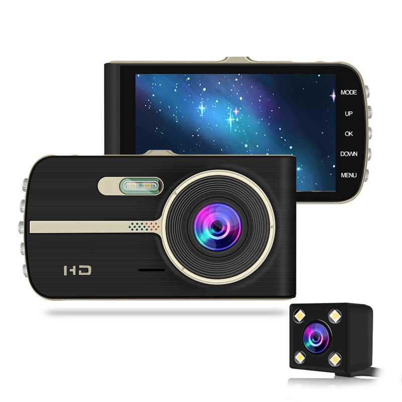 1080P Dash Cam 4 inch Driving Recorder LCD Sn Dual... – Vicedeal