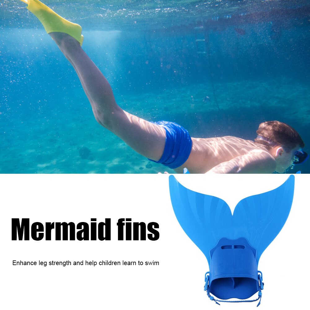 Kids Swimming Fins Training Flipper Mermaid Swim F... – Vicedeal
