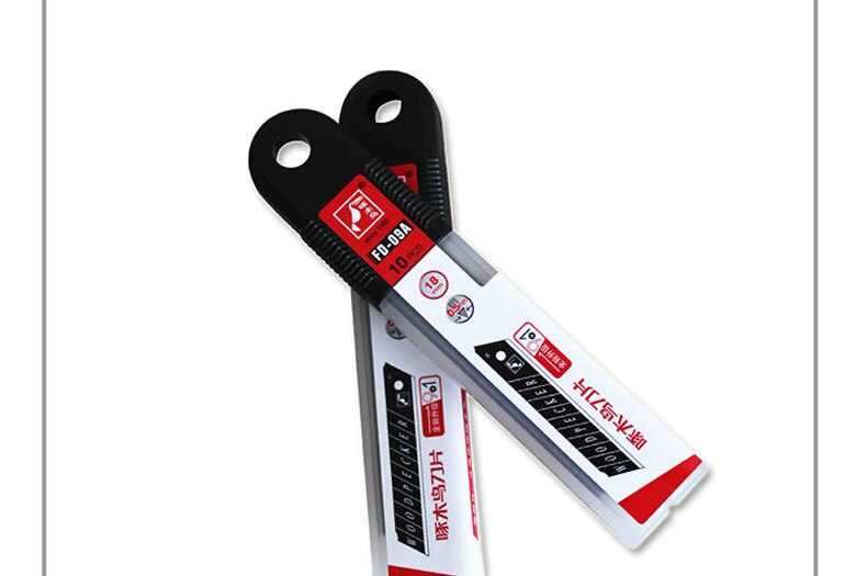 10pcs / pack 18mm mild steel blade stationery pape... – Vicedeal
