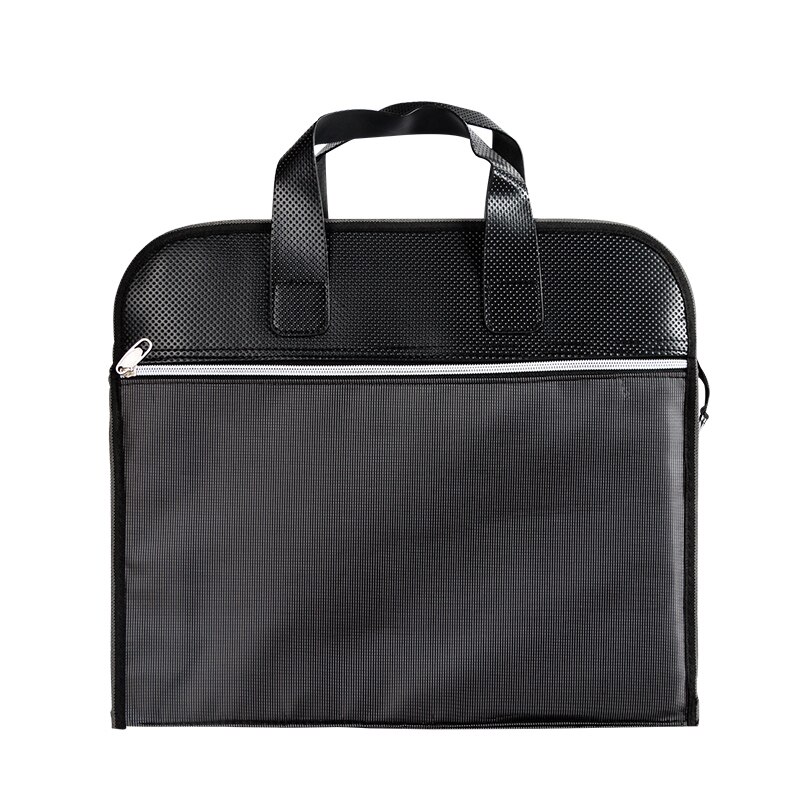 A4 Black Business Meeting Paper Bag Double Decked ... – Vicedeal