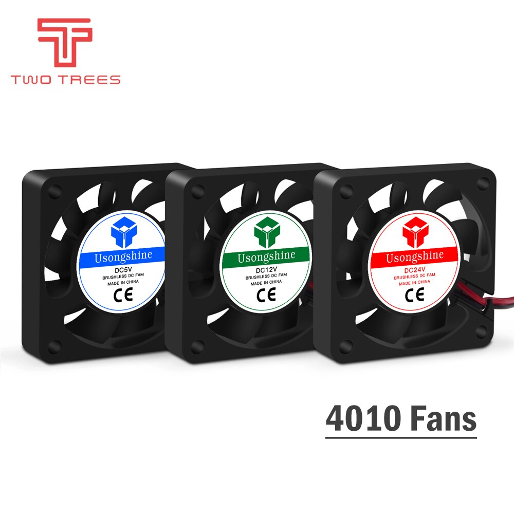 DC 5V/12V/24V Computer CPU Cooler Mini 4010 Coolin... – Vicedeal