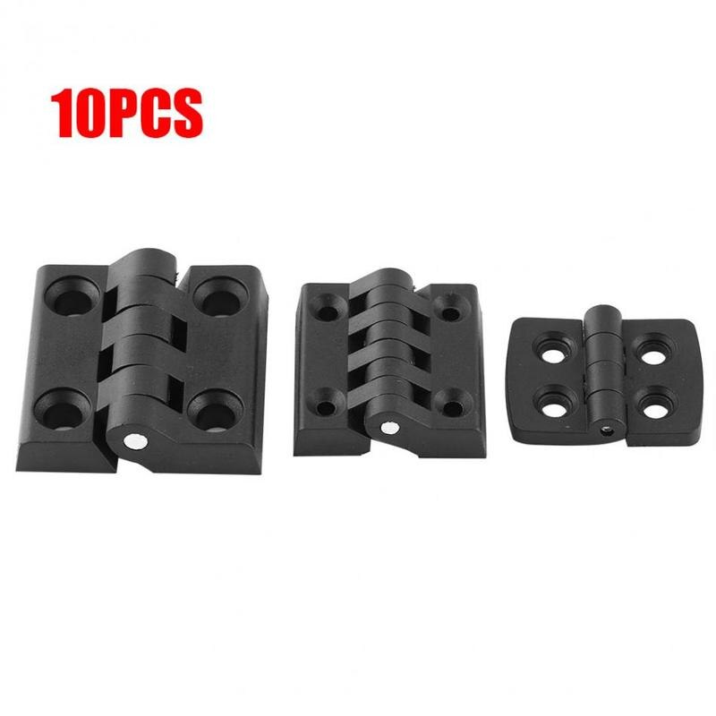 10pcs/Lot Hinges Black Color Nylon Plastic Butt Hi... – Grandado