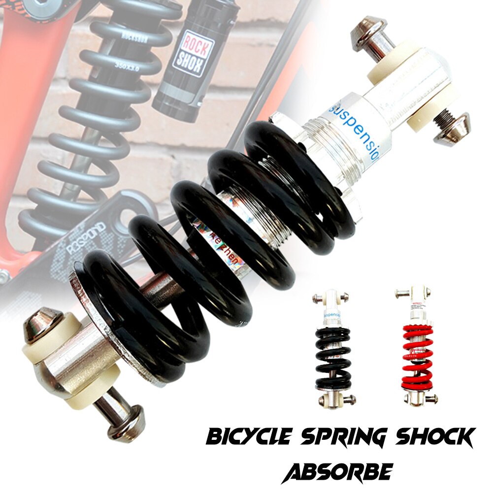 Mountain Bike Metal Rear Shock Absorber Spring Fol... – Grandado