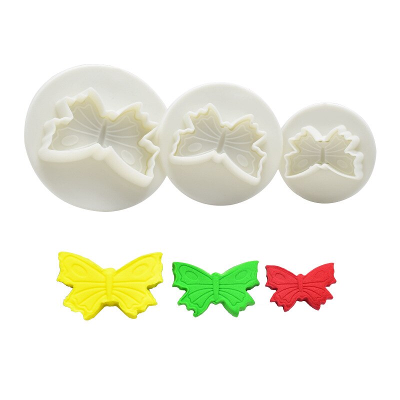 3pcs Pastry 3D Die Plunger Plastic Plum Flower Bak... – Grandado