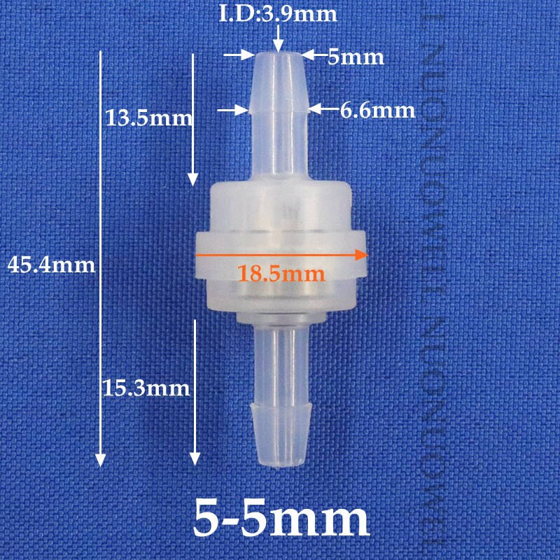100~2pcs 5~8mm Fluororubber Plastic Check Valve Aq... – Grandado
