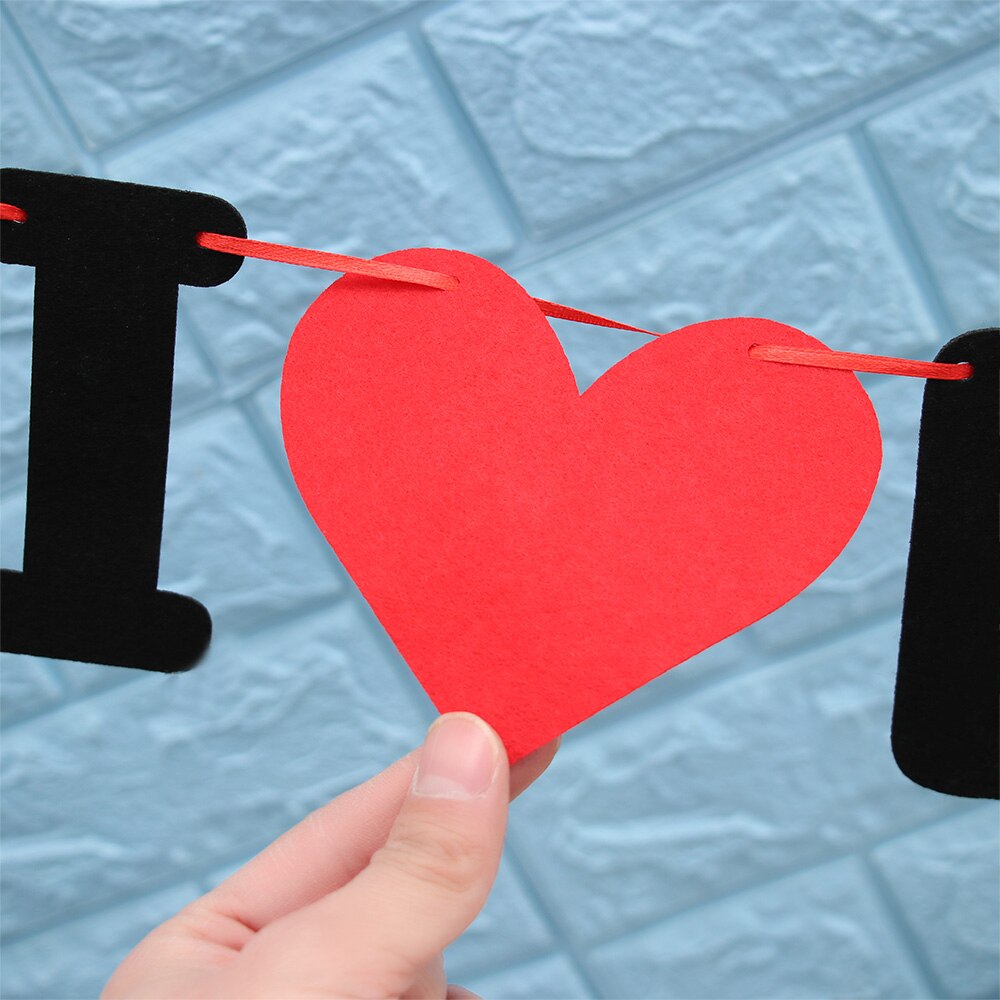 I Love You Banner Wedding Decoration Pendant Garla... – Grandado