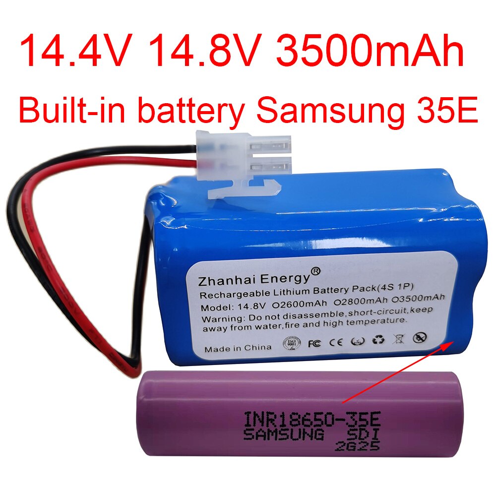14.4V 14.8V 2600mAh 2800mAh 3500mAh 18650 Li-Ion R... – Vicedeal