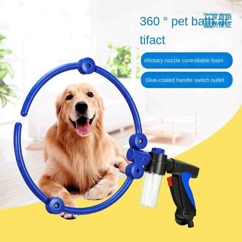 360 Degree Pet Washer Dog Cat Bathing Cleaner Show... – Grandado