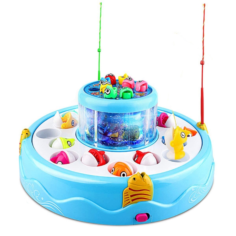 Electric Fishing Toy Realistic Fishing Set Busy Bo... – Vicedeal