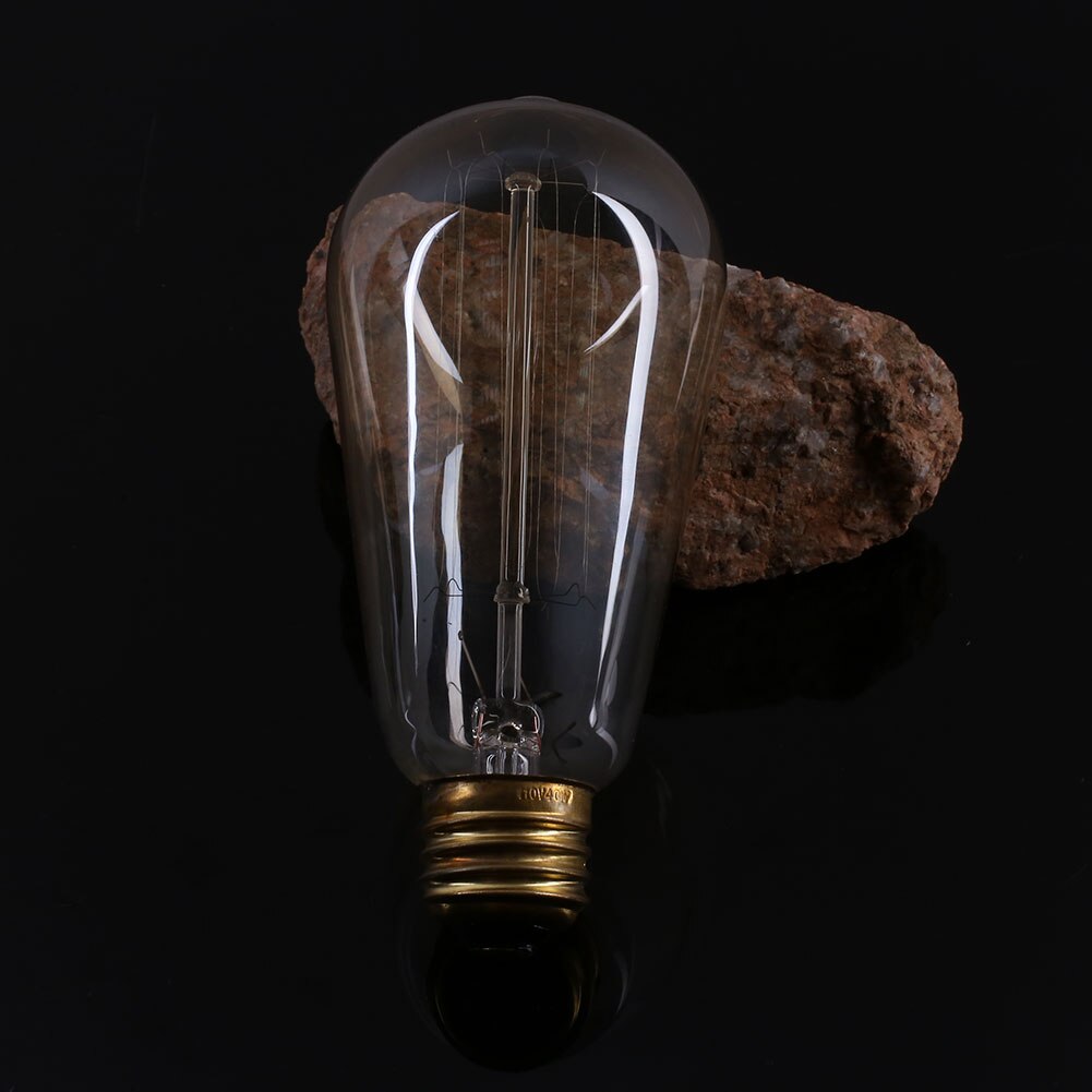 E27 Edison Type Tungsten Filament Bulb Lights Drop... – Vicedeal