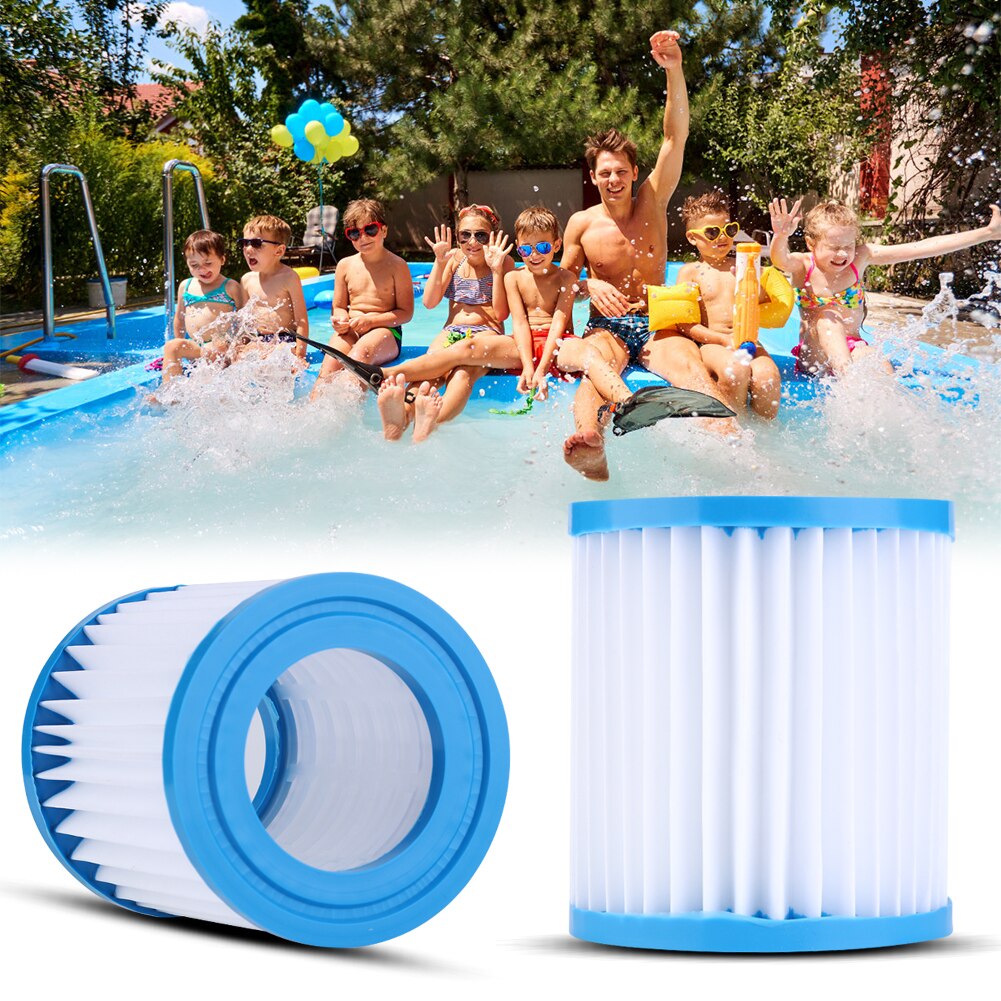 PVC Inflatable Swimming Pool Filter Element Outdoo... – Grandado