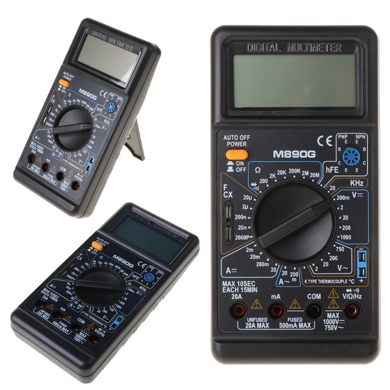 M890G Digitale Multimeter Dmm Ac Dc Volt Amp Ohm T... – Grandado