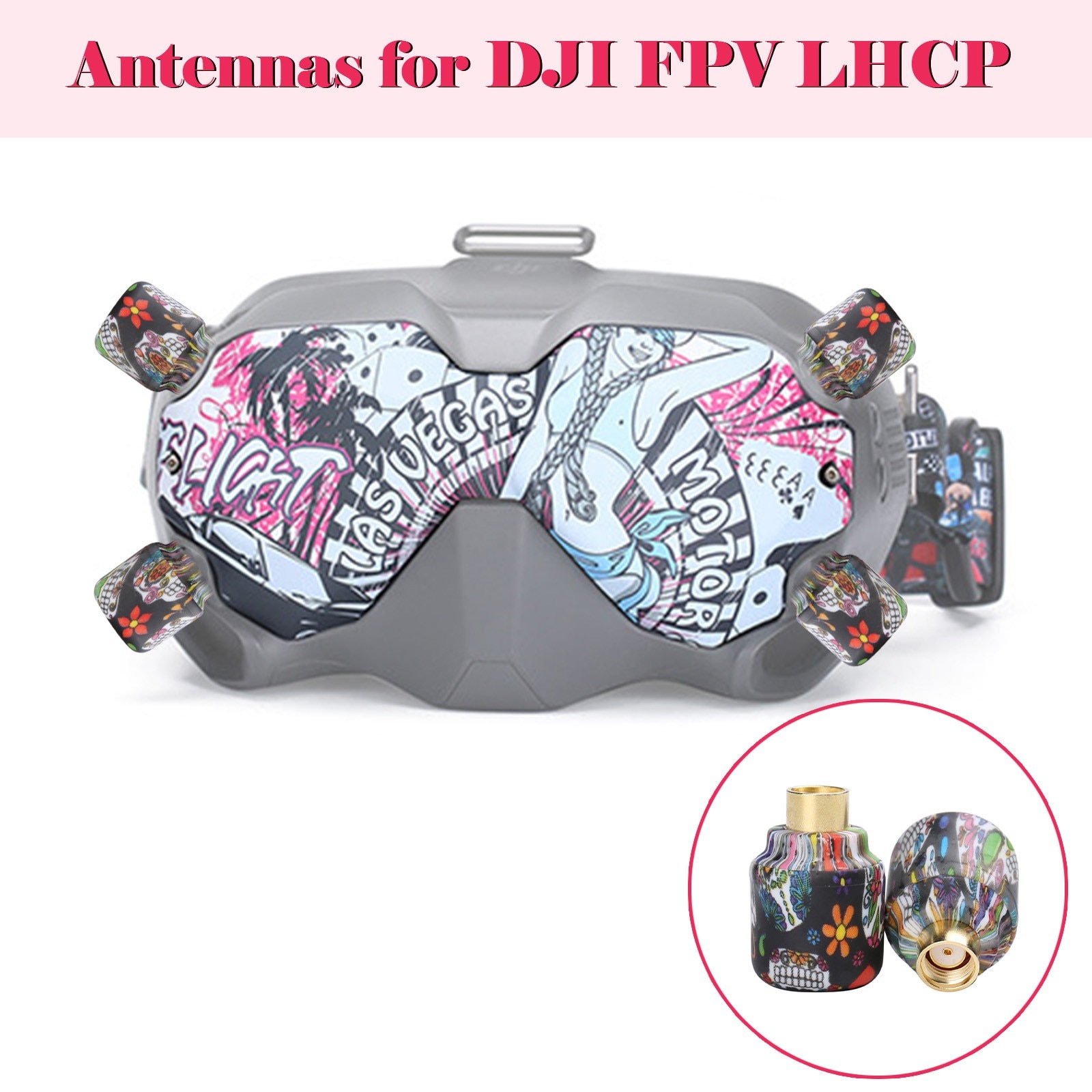 iFlight Colorful and LHCP RP-SMA Connector Antenna... – Vicedeal