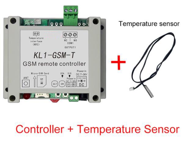 Smart GSM Relay Controller Temperature Sensor SMS ... – Grandado