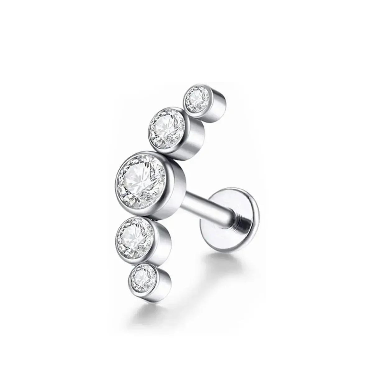 G23 titanium piercing 16g 18g indvendig gevind lab... – Vicedeal