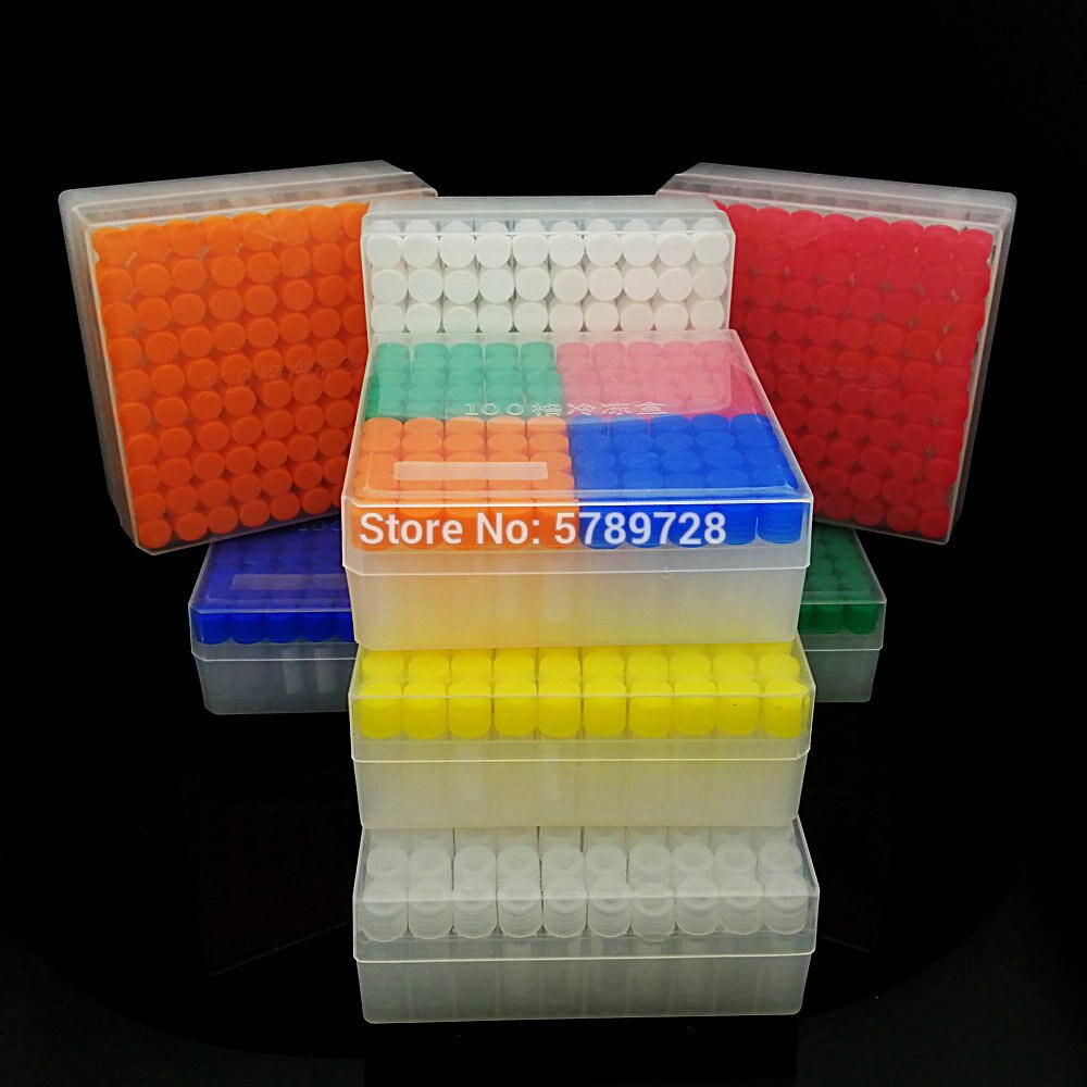 100pieces plastic 1.8ml freezing tube + one piece ... – Vicedeal