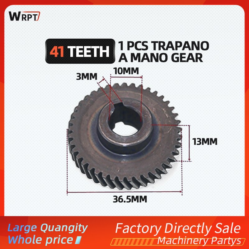 Hand drill gear 41 teeth Outer diameter 36.5mm 10m... – Grandado