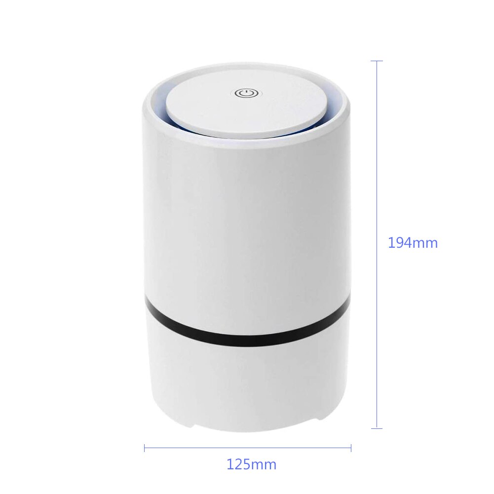 Negative Ion Air Purifier Desktop USB HEPA Filter ... – Grandado