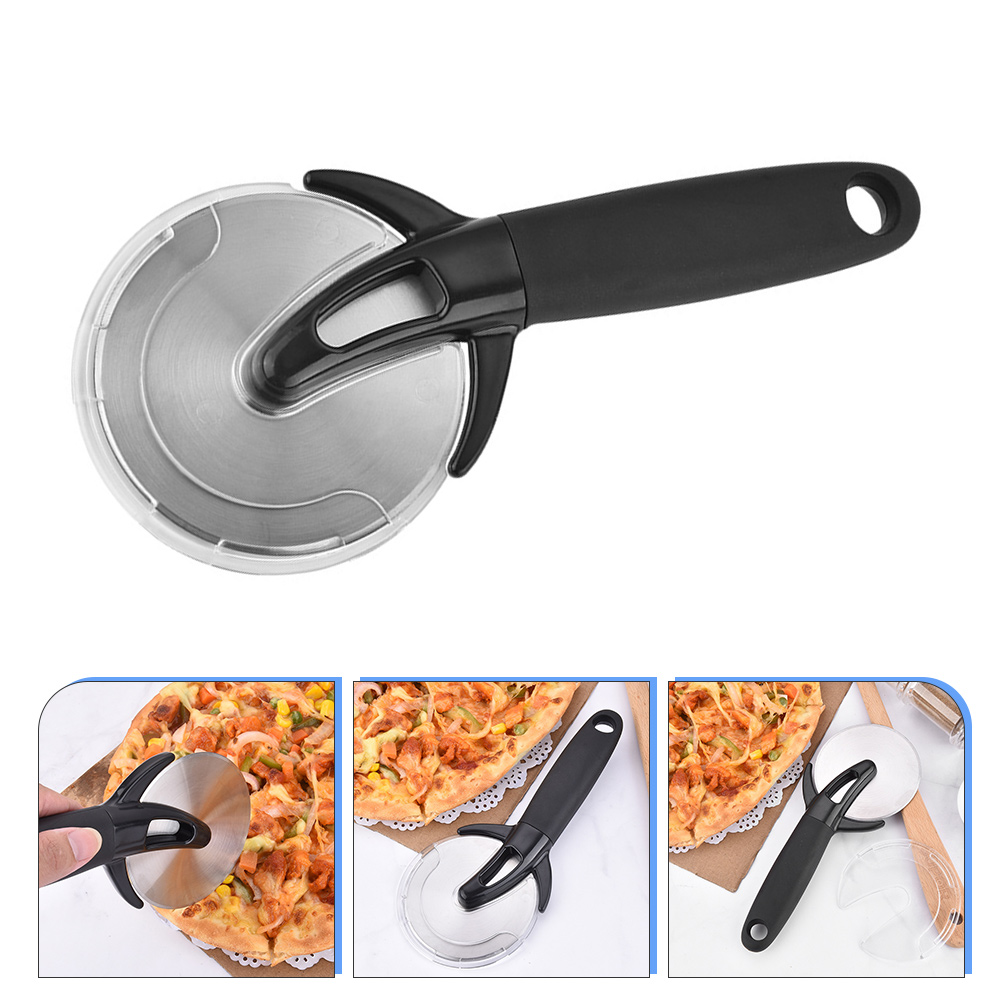 Stainless Steel Pizza Cutter Pizza Wheel And Cutte... – Vicedeal