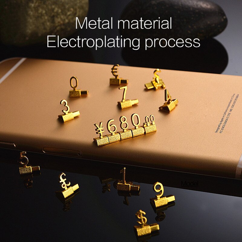 5 Sets Metal Adjustable Mini Jewelry Price Cube Ta... – Grandado