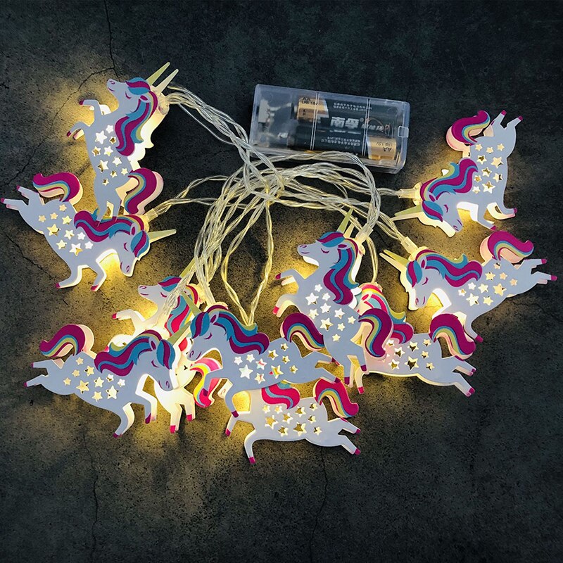 Unicorn String Lights10/20 Cute Animal LED Kids Ch... – Grandado
