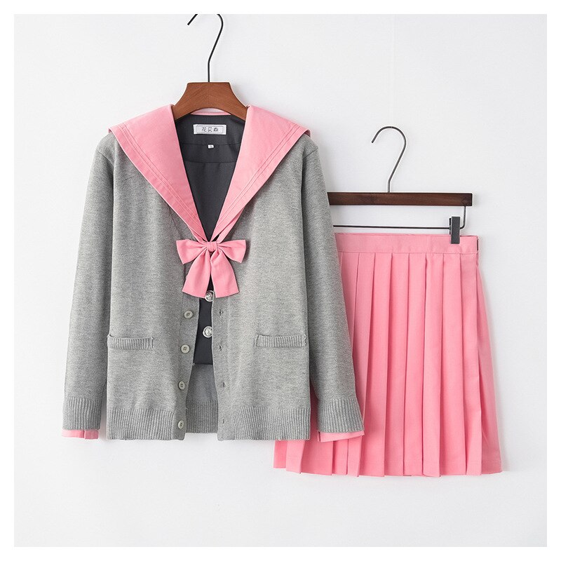 Long Sleeve Japanese Spring Autumn Student JK Unif... – Grandado