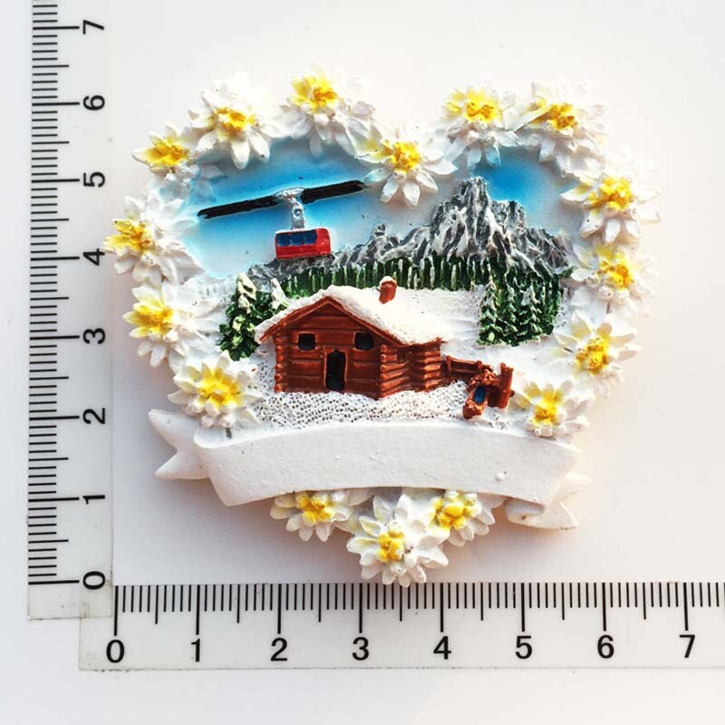 Switzerland Fridge Magnets Swiss Lovely Wooden Hou... – Vicedeal