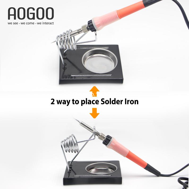 E-011 Soldering Iron Support Stand Station Metal B... – Grandado