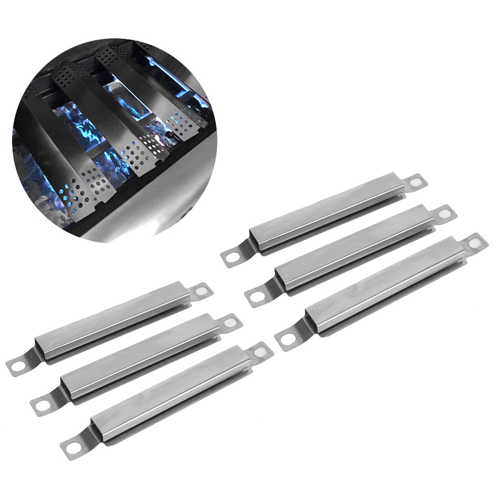 6Pcs Barbecue Grill Crossover Adjustable Channel T... – Vicedeal