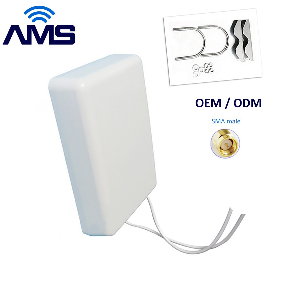 Long range 10-50km mimo flat panel antenna 2x2 mim... – Vicedeal