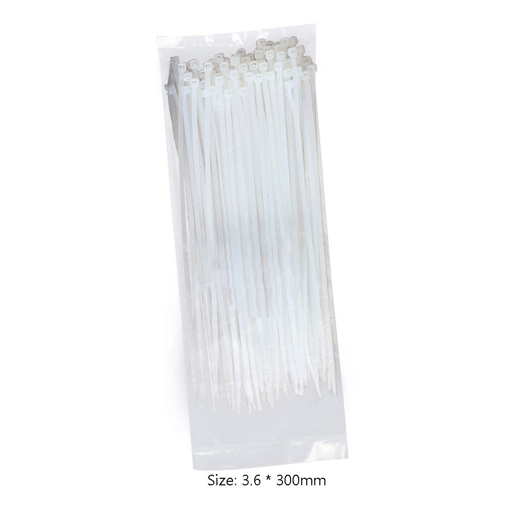100Pcs Reusable Packaging Nylon Wire Zip Cable Tie... – Grandado