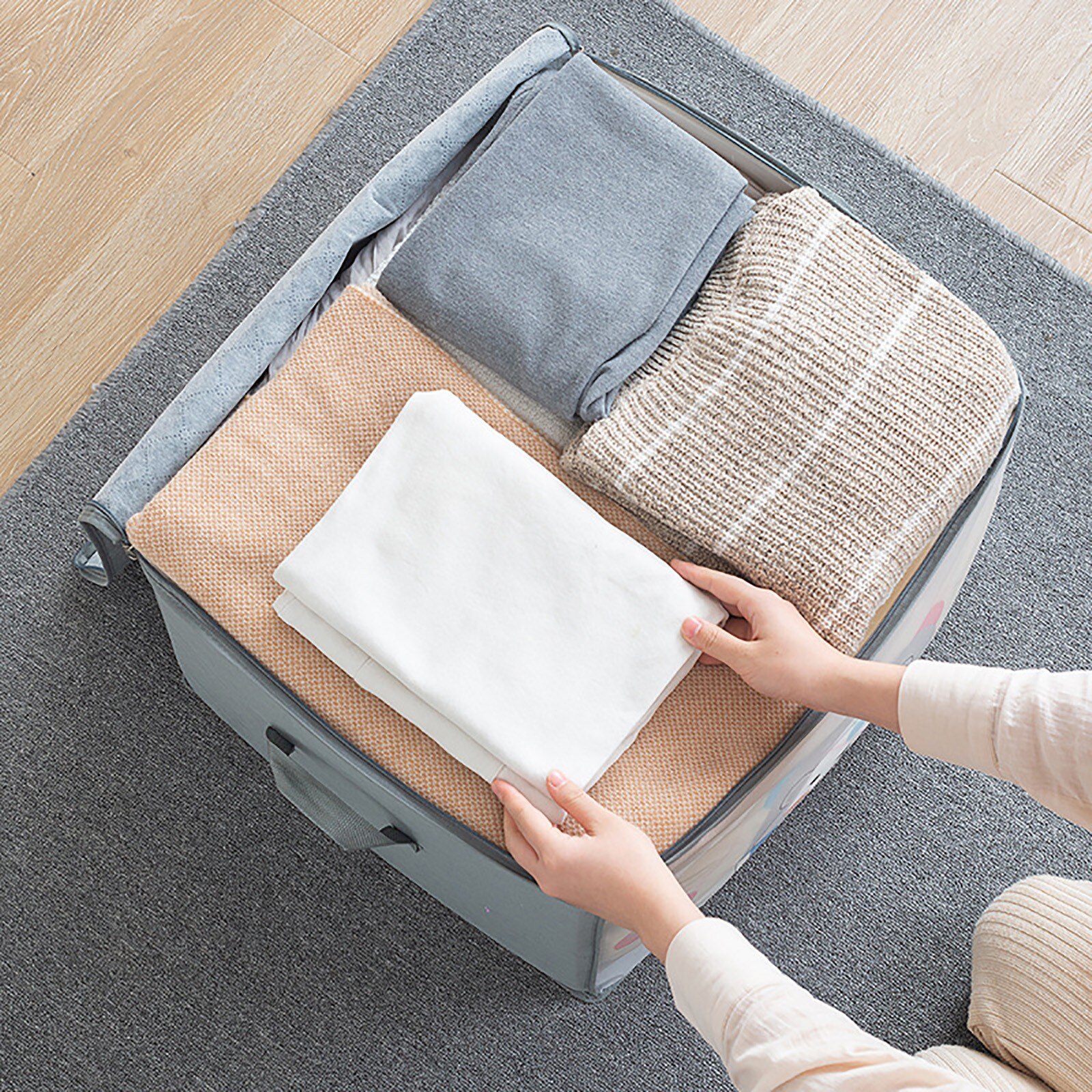 Opvouwbare Opbergtas Kleding Deken Quilt Closet Tr... – Grandado